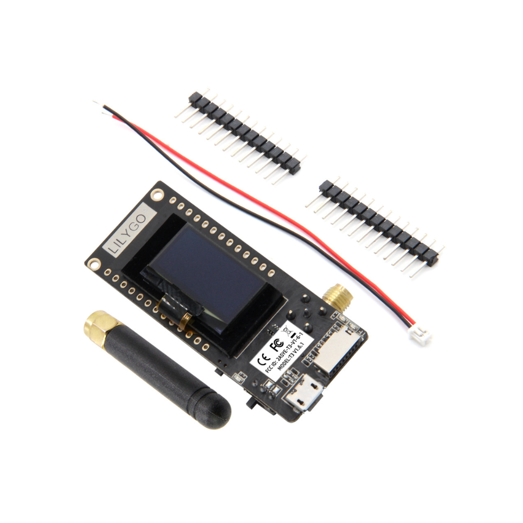 LILYGO® LoRa32 ESP32 LoRa OLED 0.96 Inch SD Card Bluetooth WIFI ...